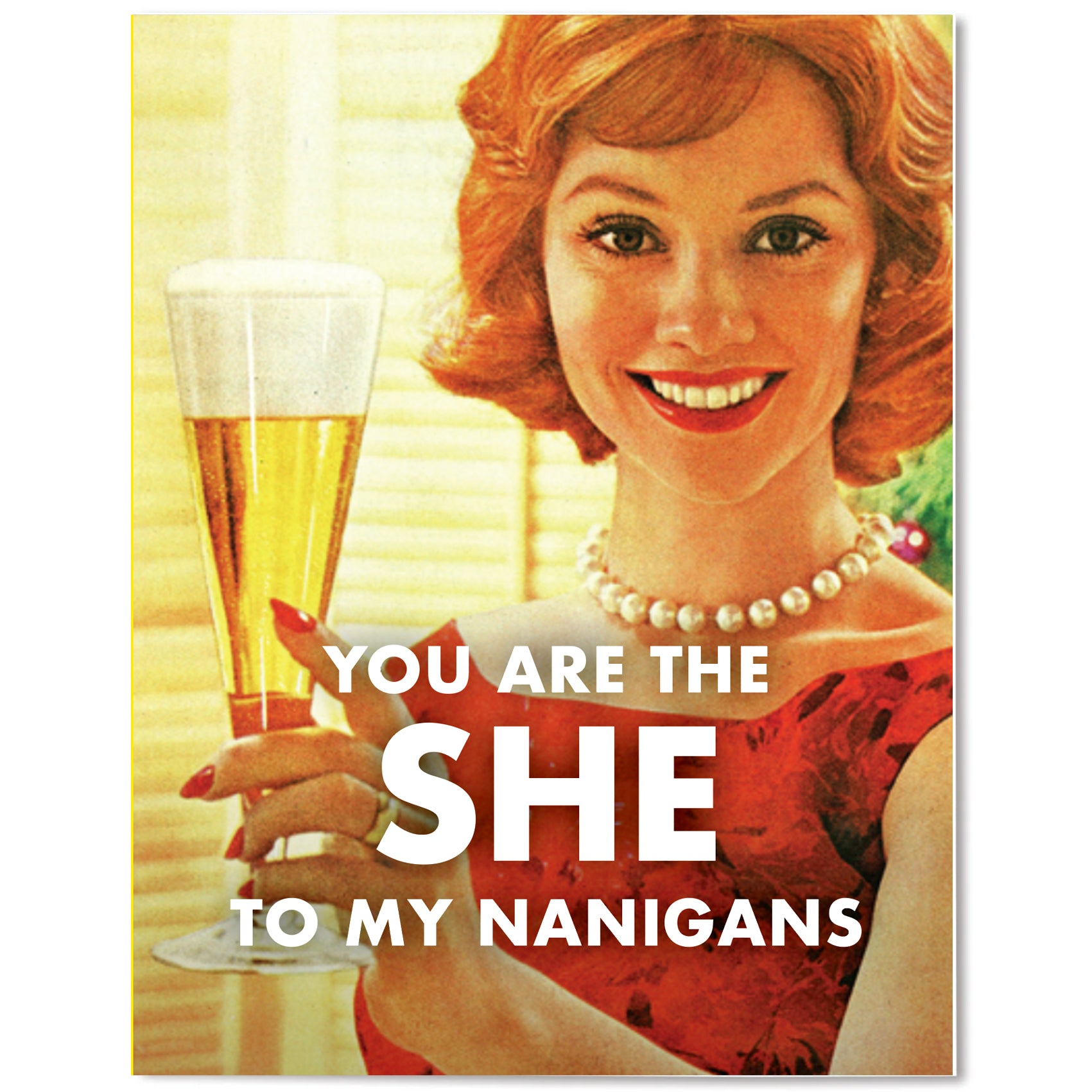 Funny clever sassy greeting card for women gift by Raccoon Society USA ...