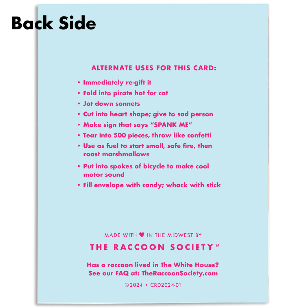 These greeting cards ship for FREE within the U.S. – THE RACCOON SOCIETY