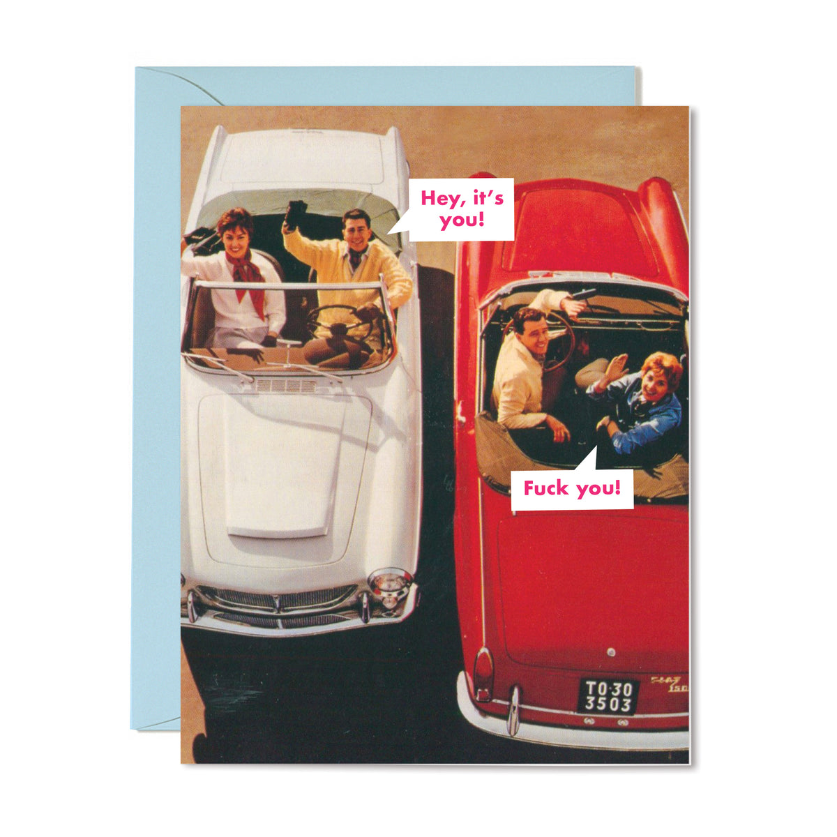 Funny clever sassy greeting card for women gift by Raccoon Society USA ...