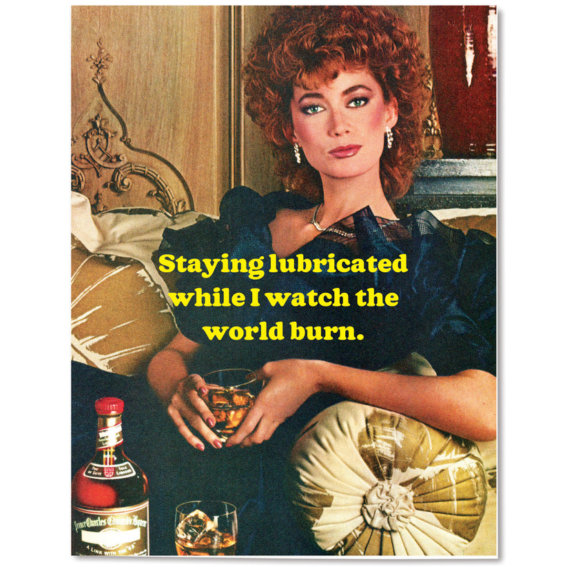 Funny clever sassy greeting card for women gift by Raccoon Society USA ...